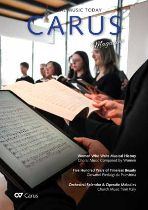 Carus-Verlag | Buying choral music – order music conveniently online!